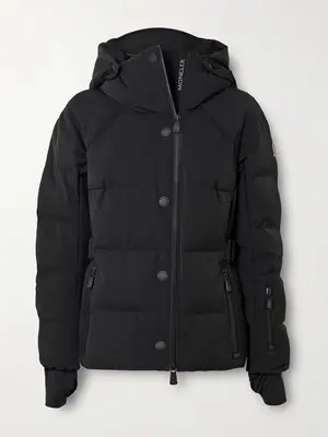 Moncler Guyane Quilted Down Ski Jacket - Black