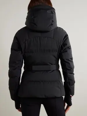 Moncler Guyane Quilted Down Ski Jacket - Black