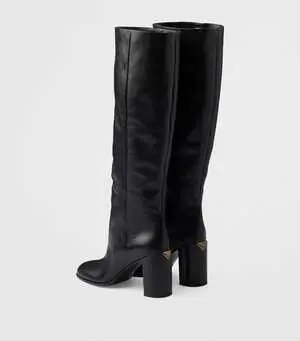 Prada Leather Knee-high Boots