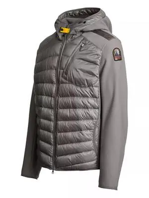 PARAJUMPERS Quilted Hooded Jacket - Grey