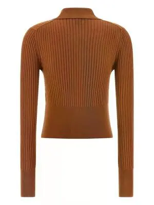 Fendi Ribbed Logo-intarsia Knitwear