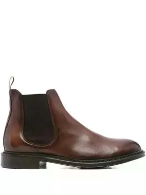 STURLINI FIRENZE Elasticated-panels Leather Boots