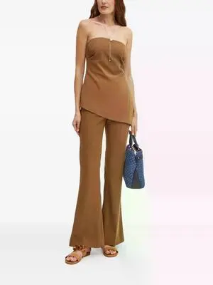 Bardot High-waisted Flared Trousers