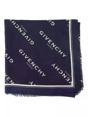 Givenchy Monogram Fringed Scarf