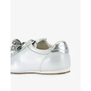 Kurt Geiger Islington Bow Leather Trainers