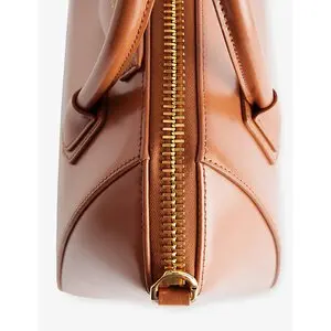 Givenchy Antigona Small Leather Top Handle Bag - Caramel Brown