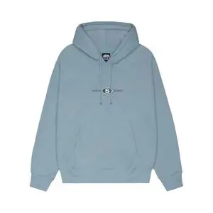 StÜssy Worldwide Dot Hoodie - Blue