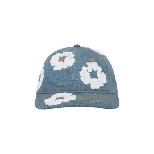 DENIM TEARS Denim Cotton Wreath Cap - Blue