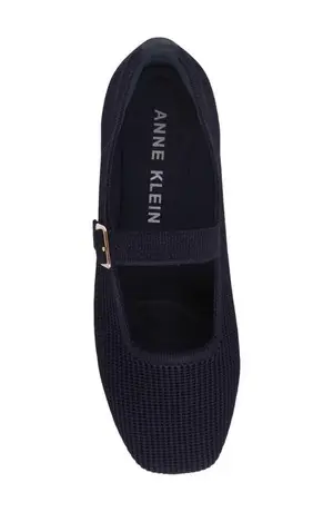 Anne Klein Mabel Mary Jane Flat - Navy