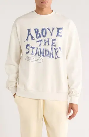 HONOR THE GIFT Above The Standard Graphic Sweatshirt
