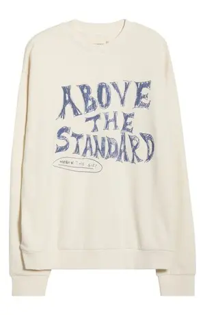 HONOR THE GIFT Above The Standard Graphic Sweatshirt