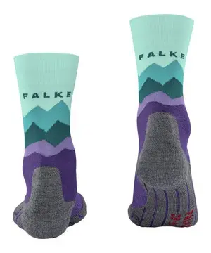 Falke Tk2 Explore Crest Hiking Socks - Amethyst