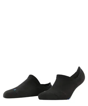Falke Cool Kick No Show Socks - Black