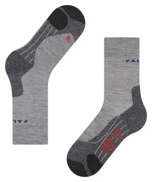 Falke Tk2 Explore Melange Hiking Socks - Mid Grey Melange