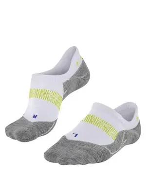 Falke Ru4 Endurance Cool Invisible Running Socks - White