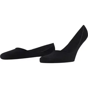 Falke Step Cotton Invisible Socks - Black