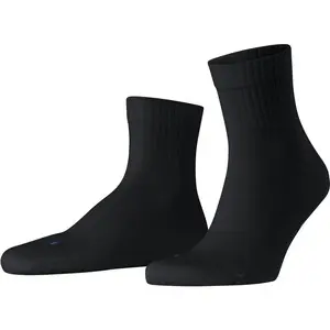 Falke Run Rib Cotton Socks - Black