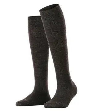 Falke Sensitive Berlin Knee High Socks Anthracite Melange