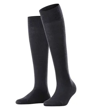 Falke Sensitive Berlin Knee High Socks Dark Navy