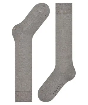 Falke Sensitive Berlin Knee High Socks - Light Grey Melange