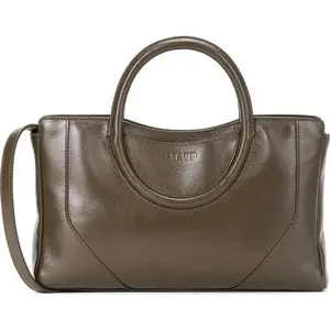 Staud Mini Maude Leather Satchel - Truffle