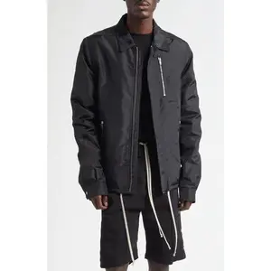 Rick Owens Cuffed Outerwear For Men