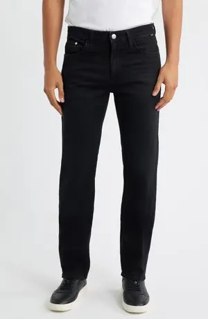 MAVI Zach Straight-Leg Jeans Smoke Feather Blue