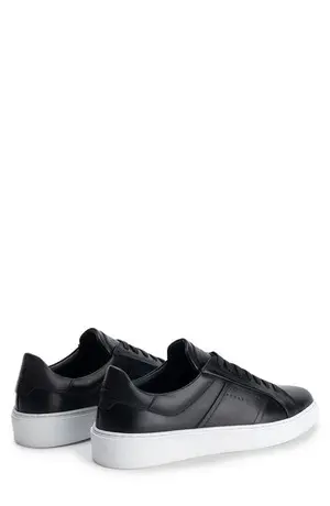 Robert Barakett Dion Leather Sneaker - Black