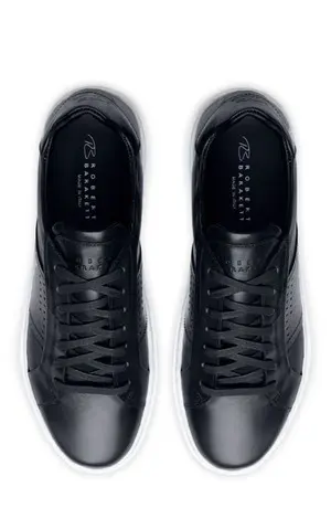 Robert Barakett Dion Leather Sneaker - Black
