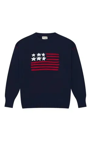 ELLSWORTH + IVEY Crewneck Sweater - Navy