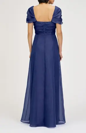 Js Collections Jane Ruched Bodice A-line Gown