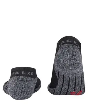 Falke Ru3 Comfort Invisible Running Socks - Black-mix