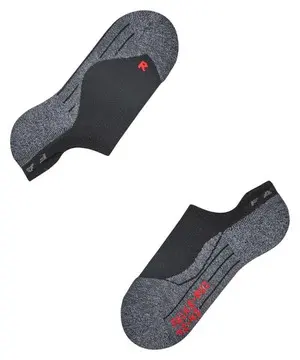 Falke Ru3 Comfort Invisible Running Socks - Black-mix