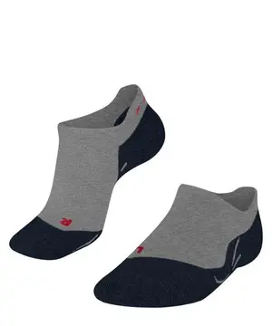 Falke Ru3 Comfort Invisible Running Socks - Light Grey