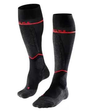 Falke Sk4 Advanced Compression Light Ski Socks - Black-mix