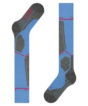Falke Sk4 Advanced Compression Light Ski Socks - Morning Sky