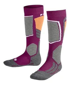 Falke SK2 Intermediate Ski Socks Radiant Orchid