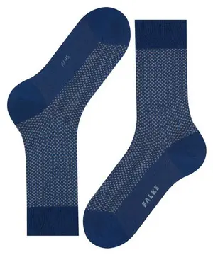 Falke Patterned Dress Socks - Royal Blue