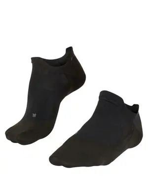 Falke Go5 Invisible Golf Socks - Black