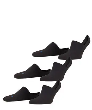 Falke Cool Kick 3-pack Invisible Socks - Black
