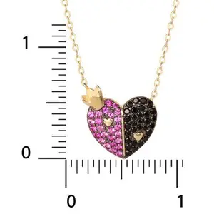 Disney Villains Queen Of Hearts Pendant Necklace