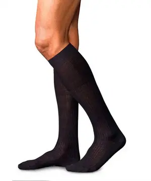 Falke No. 7 Merino Wool Dress Socks - Black