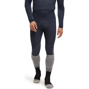 Falke Wool Tech 3/4 Base Layer Bottom - Space Blue
