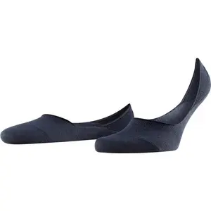 Falke Step Cotton No Show Socks - Dark Navy