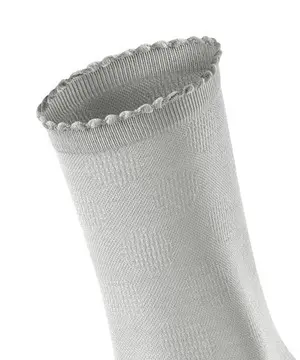 Falke Bold Dot Sustainable Cotton Socks - Silver