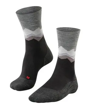Falke Tk2 Explore Crest Hiking Socks - Black