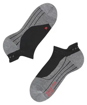 Falke Tk5 Wander Invisible Hiking Socks - Black-mix