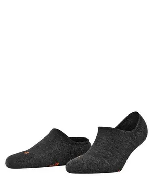Falke Keep Warm Wool Invisible Socks Anthracite Melange