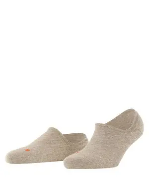 Falke Keep Warm Wool Invisible Socks Beige Melange