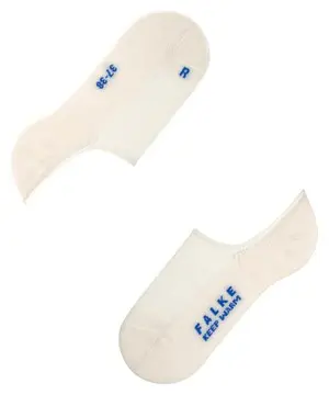 Falke Keep Warm Wool Invisible Socks - Off-white